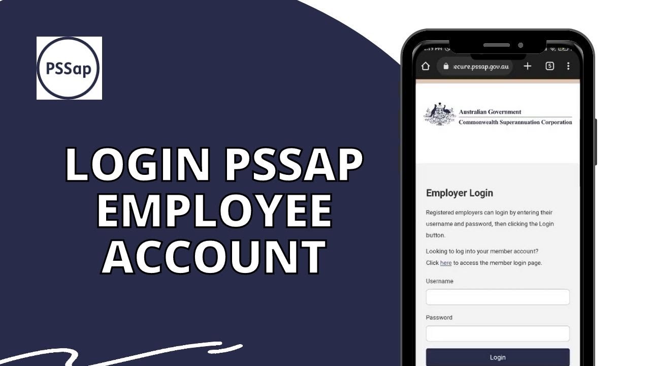 How To Login Pssap Employee Account Online 2023 Youtube