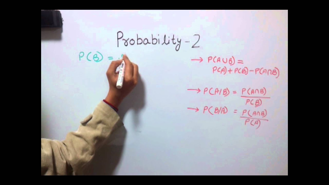 Probability Tutorial 2 Youtube