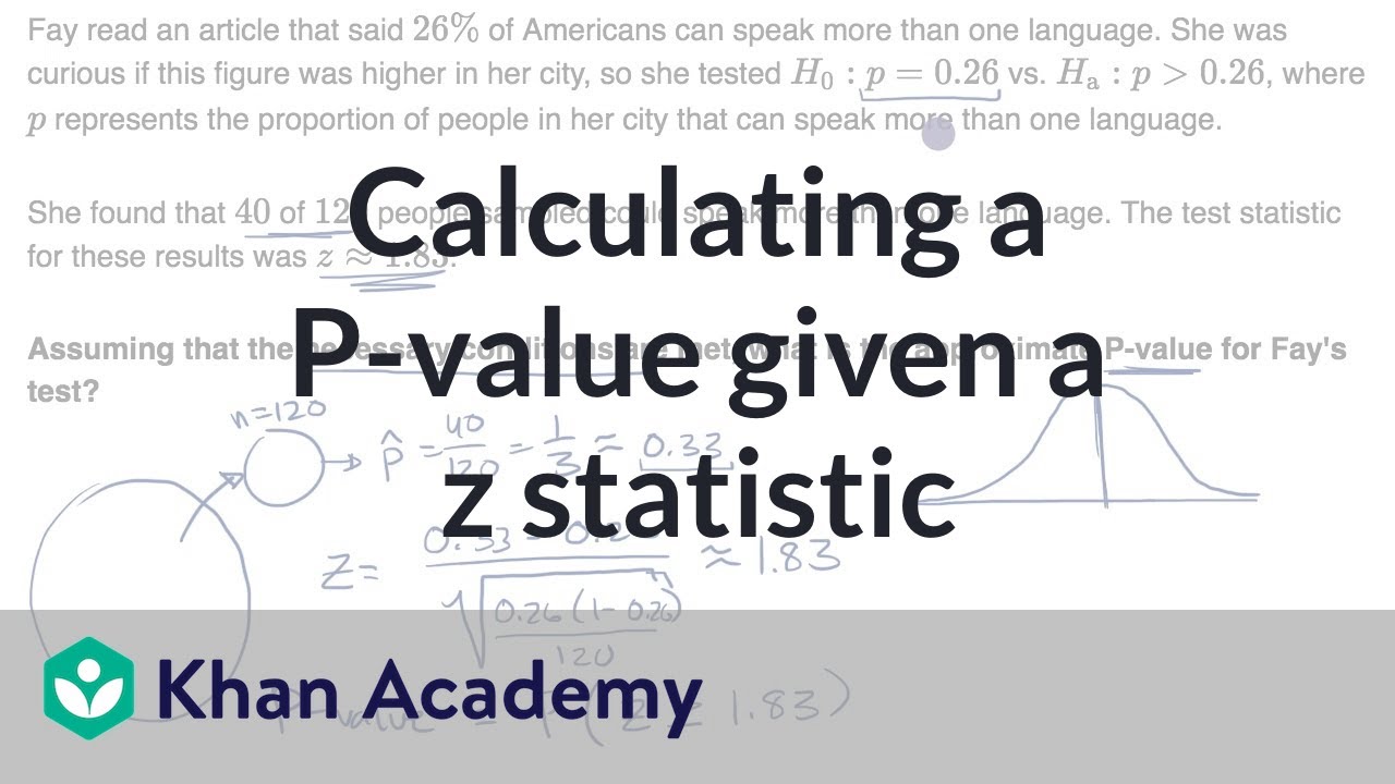 Equation For P Value Tessshebaylo