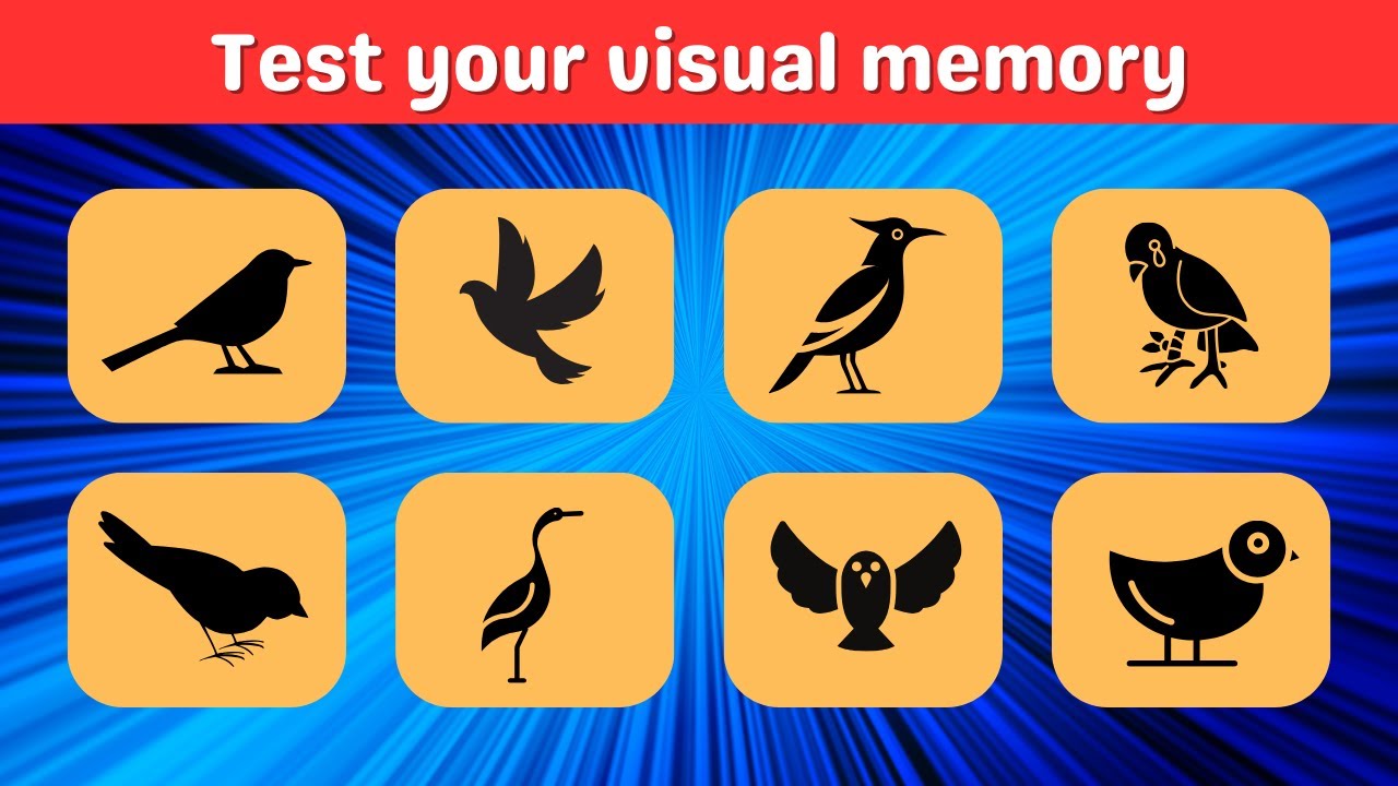 Memory Test Challenge Test Your Visual Memory Youtube