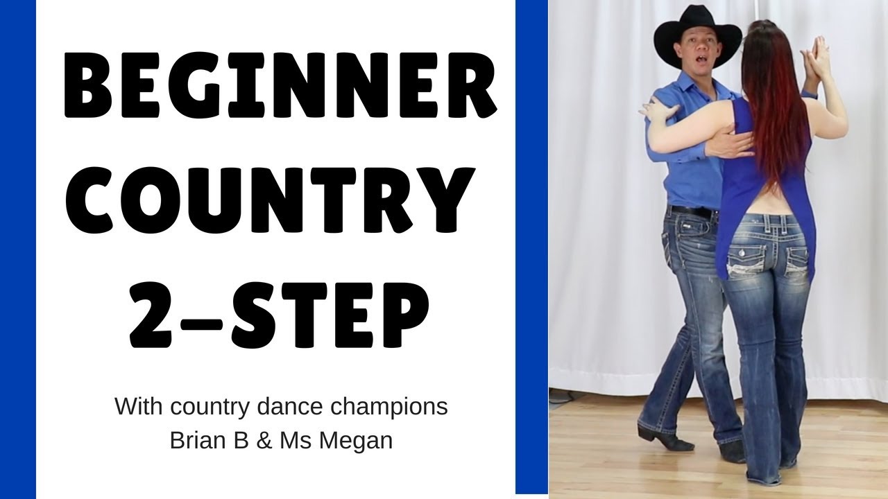 Beginner Country Two Step Outside Turn To Weave Youtube