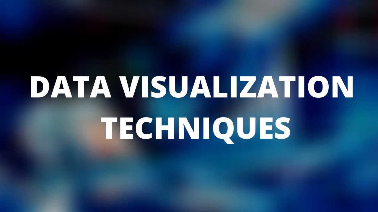 Basic Data Visualisation Techniques Data Visualization Data