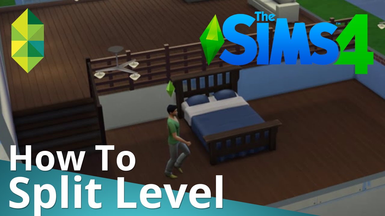 The Sims 4 Tutorial How To Split Level Youtube