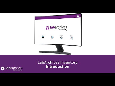Labarchives Inventory Introduction Youtube