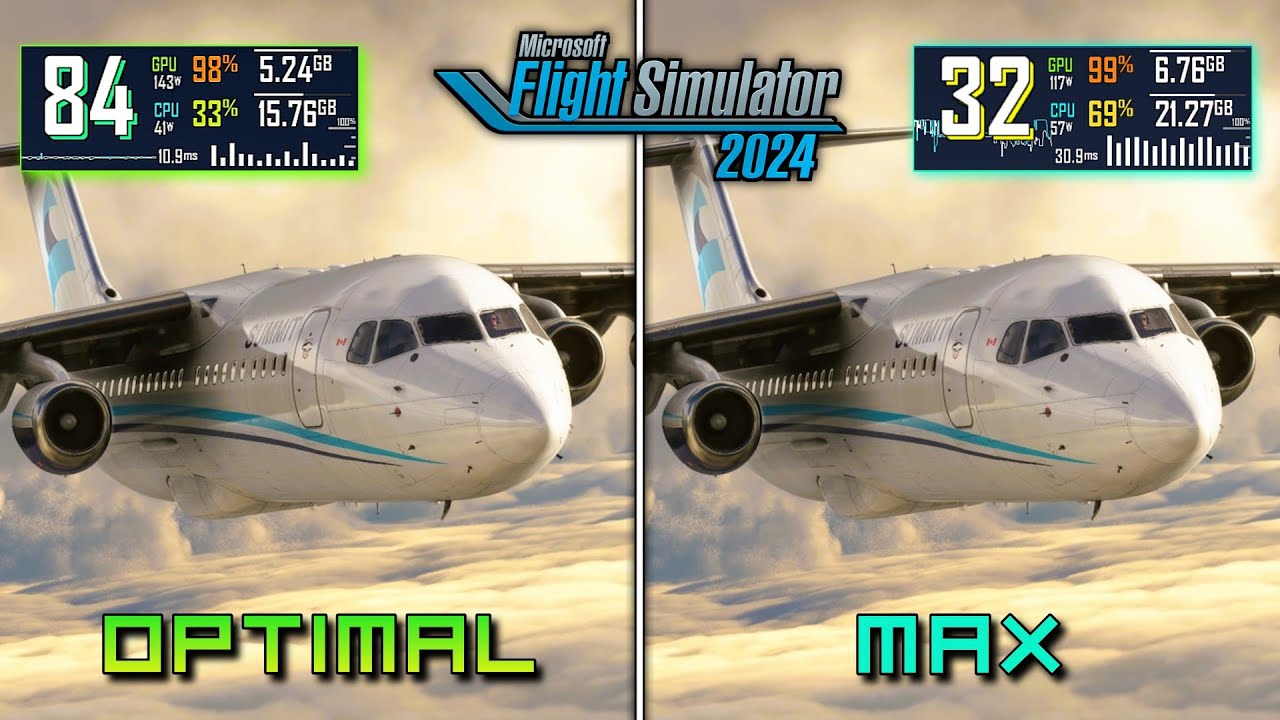 Microsoft Flight Simulator 2024 Graphics Optimization All Graphics