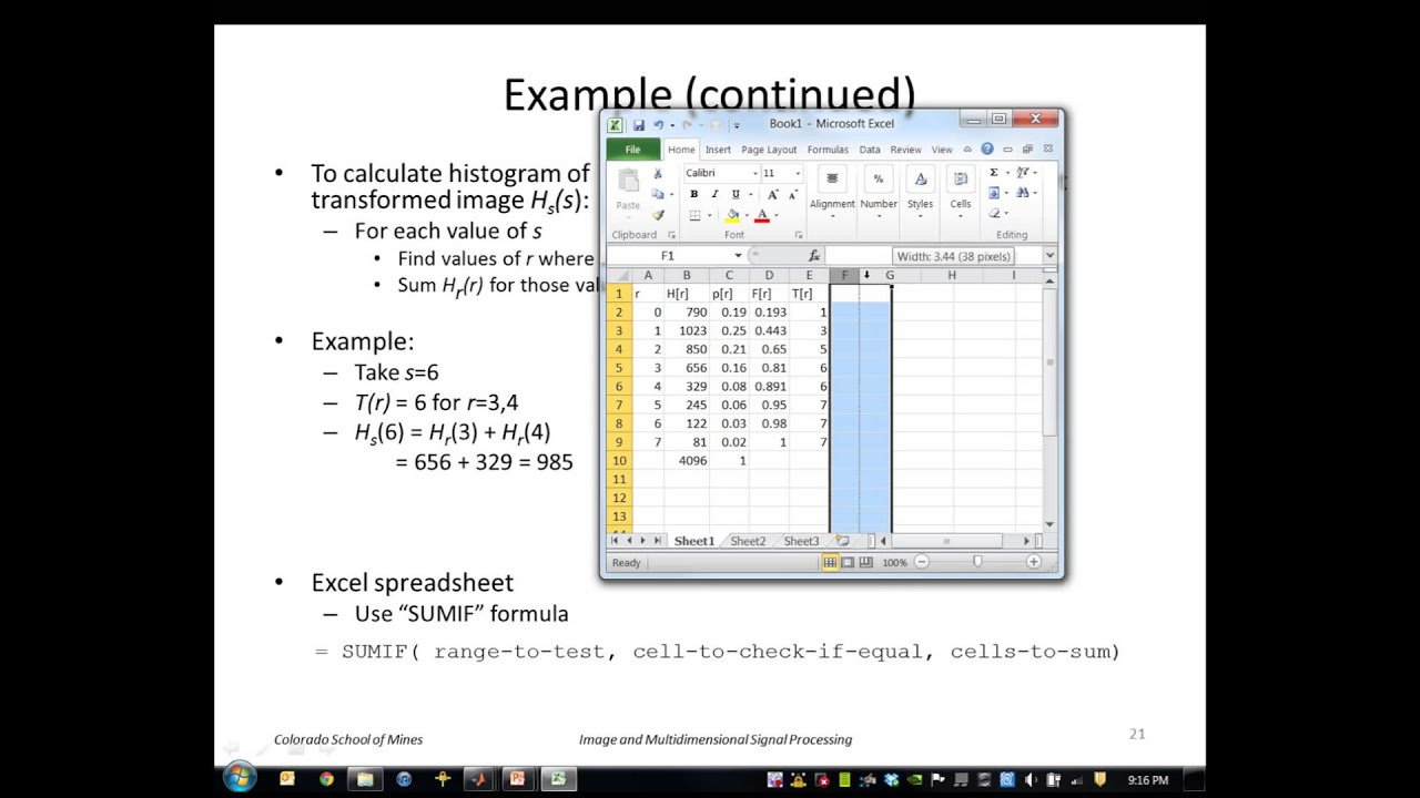 Eeng 510 Lecture 05 3 Intensity Transformations Youtube