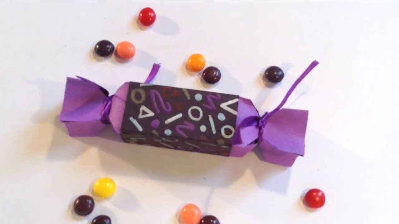 Diy Caja Para Dulces Youtube