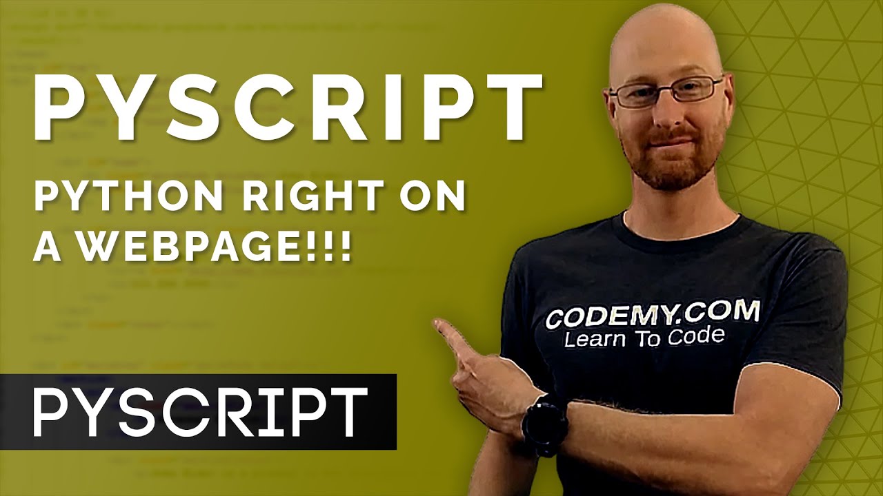 Pyscript Run Python In The Browser Will It Crush Javascript Youtube