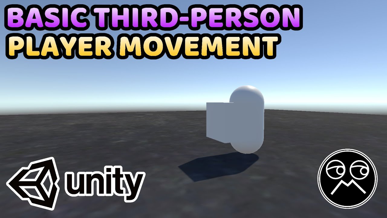 Basic Third Person Player Movement In Unity Unity C Tutorial Youtube
