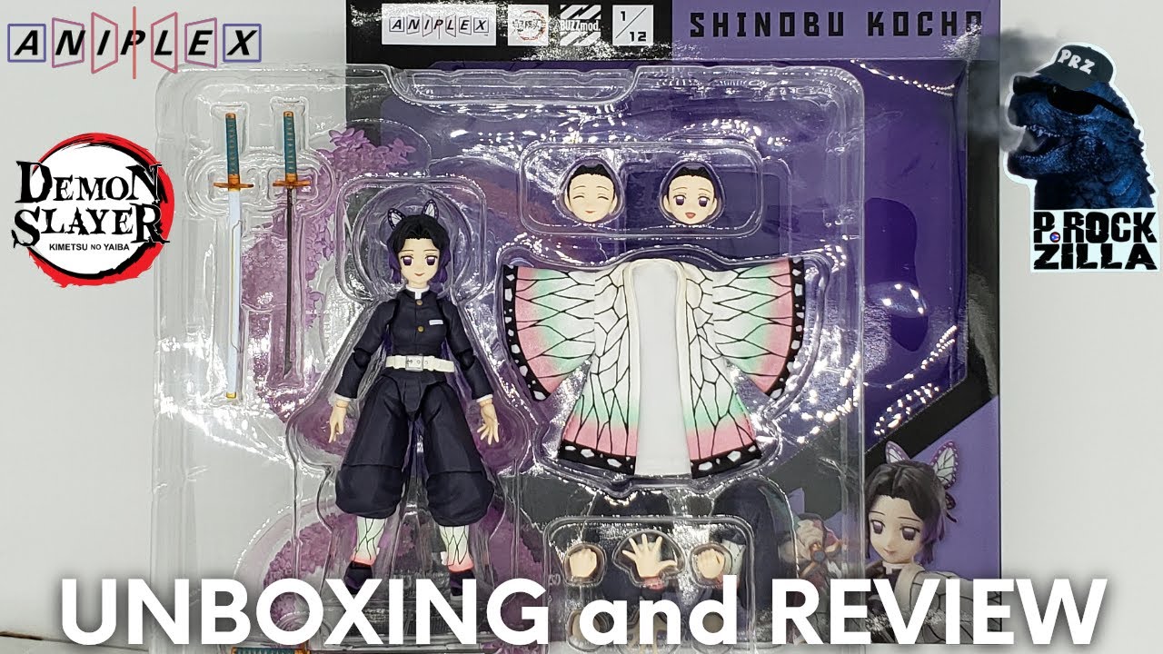 Buzzmod Shinobu Kochu Aniplex 1 12 Figure Demon Slayer Kimetsu No