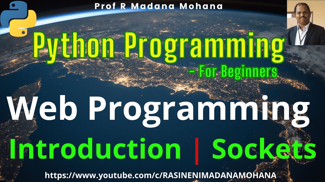 Python Programming For Beginners Web Programming Sockets Python