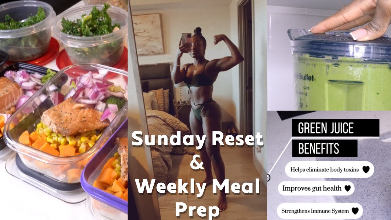 Sunday Reset Weekly Meal Prep Youtube