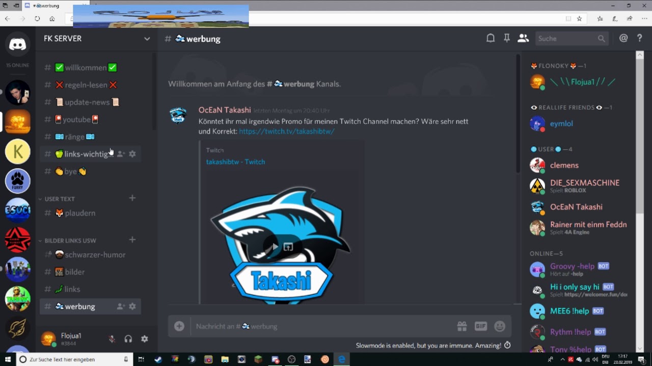 Videos Discord Server Youtube