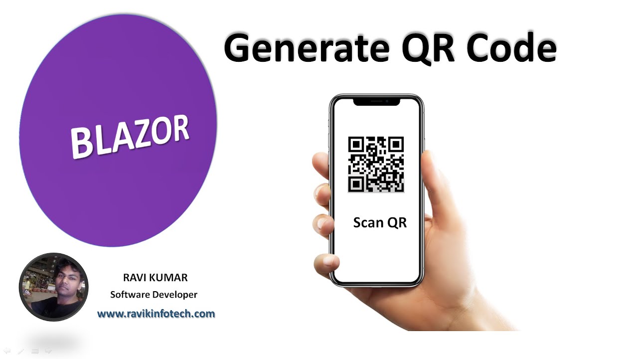 Generate Qr Code In Asp Net Core Mvc Using Bitmap Youtube