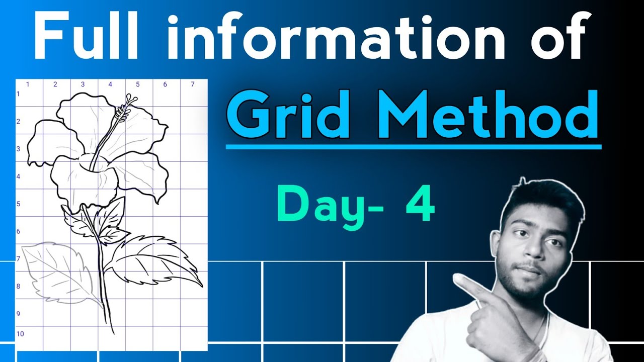 Grid Method Day 4 How To Draw With Grid Method Youtube
