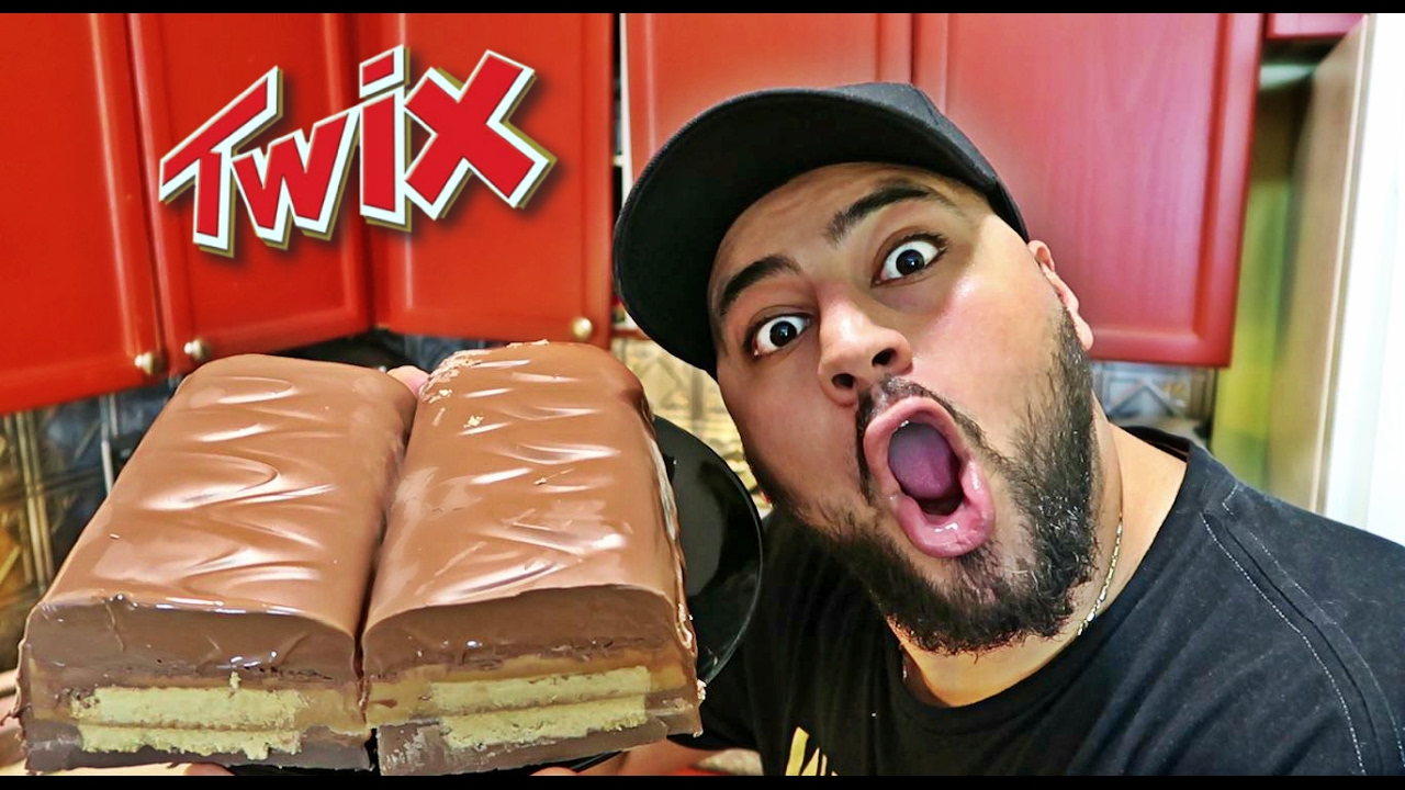 Diy Giant Twix Bar Youtube