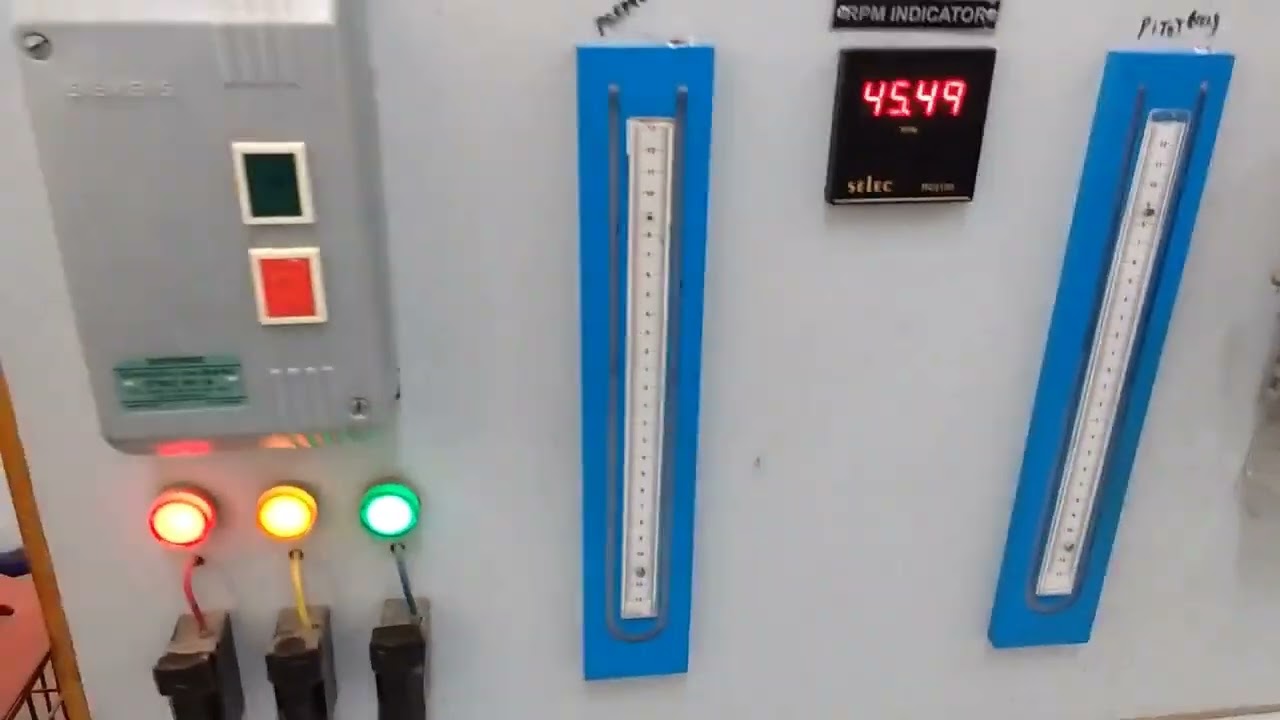 Air Blower Test Rig Youtube