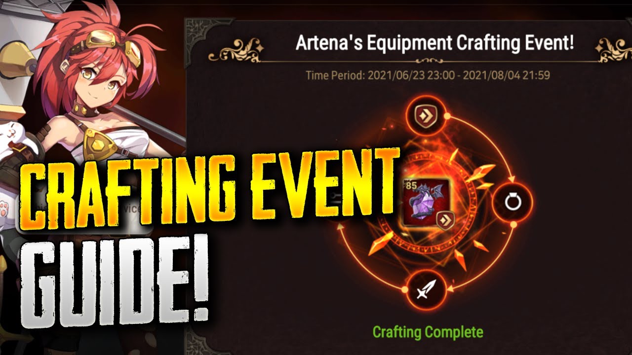 Epic 7 Crafting Event Guide Youtube
