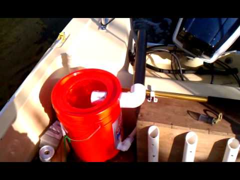 Home Made Bait Tank Livewell Youtube