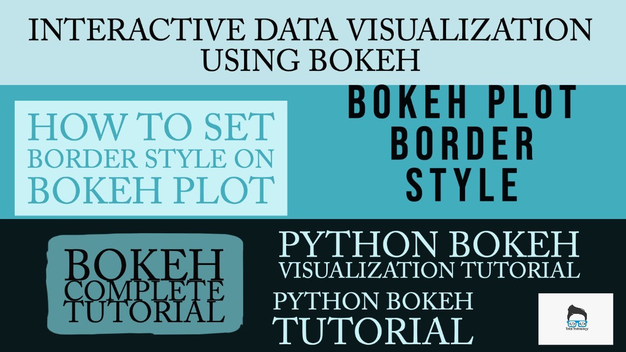Python Bokeh Interactive Data Visualization Tutorial Bokeh Plot Border