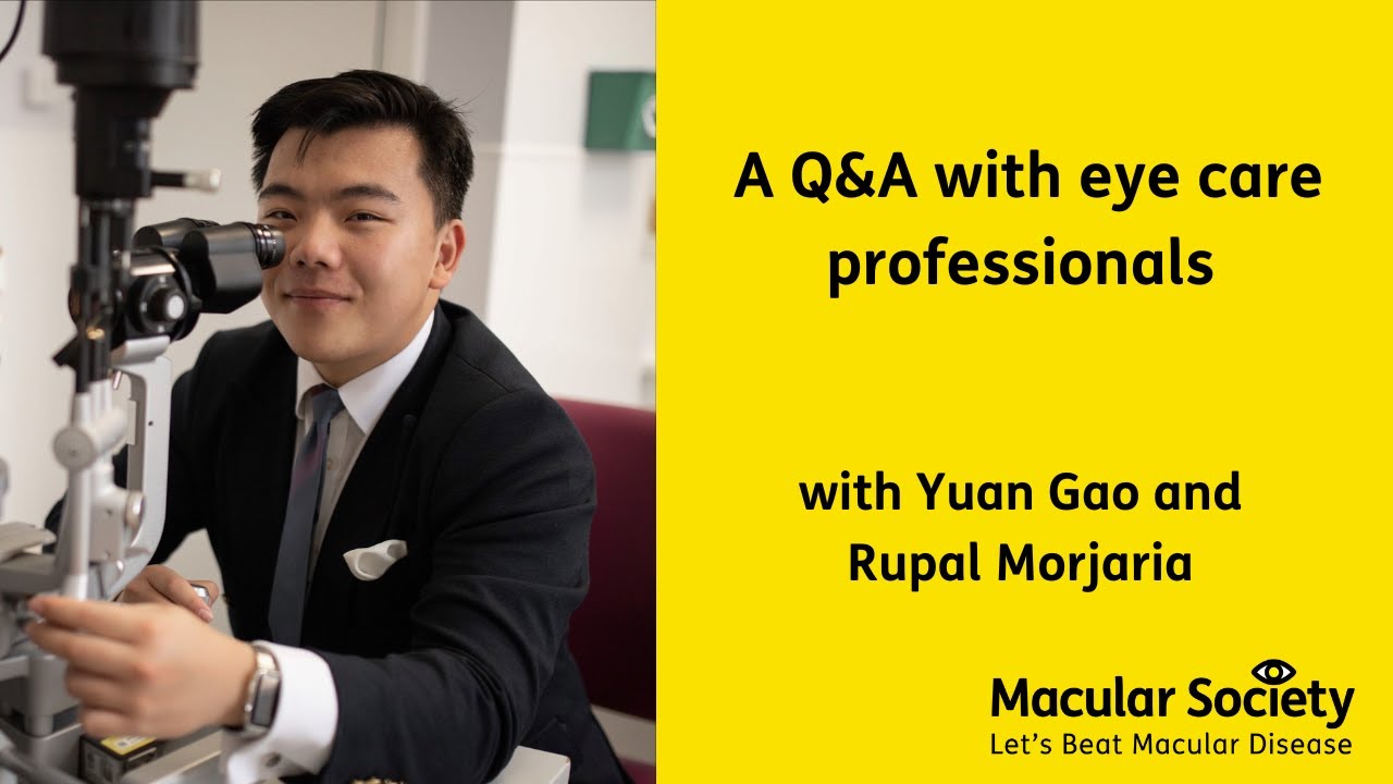 A Q A With Eye Care Professionals Youtube