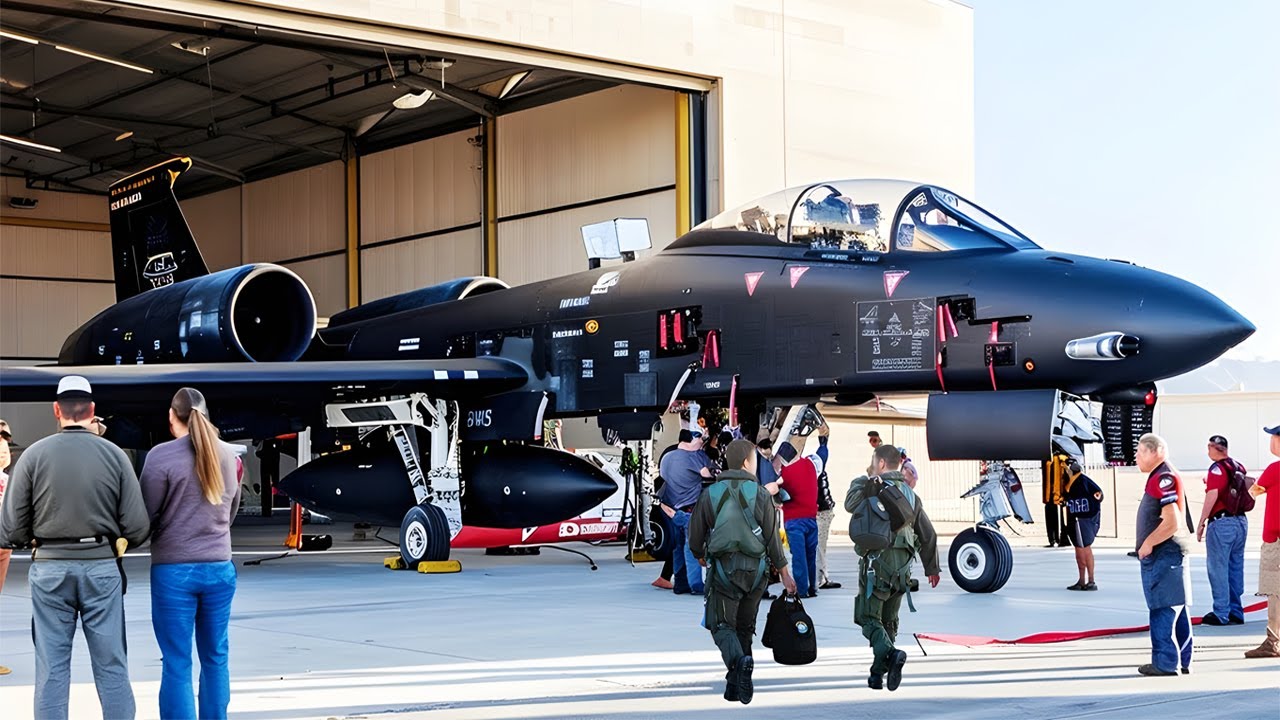 Finally Us Air Force Tests New Super A 10 Warthog Blacksnake With