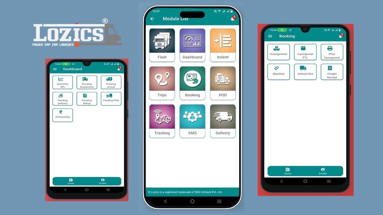 Mobile App For Transport Management Business Tms Fleet Management