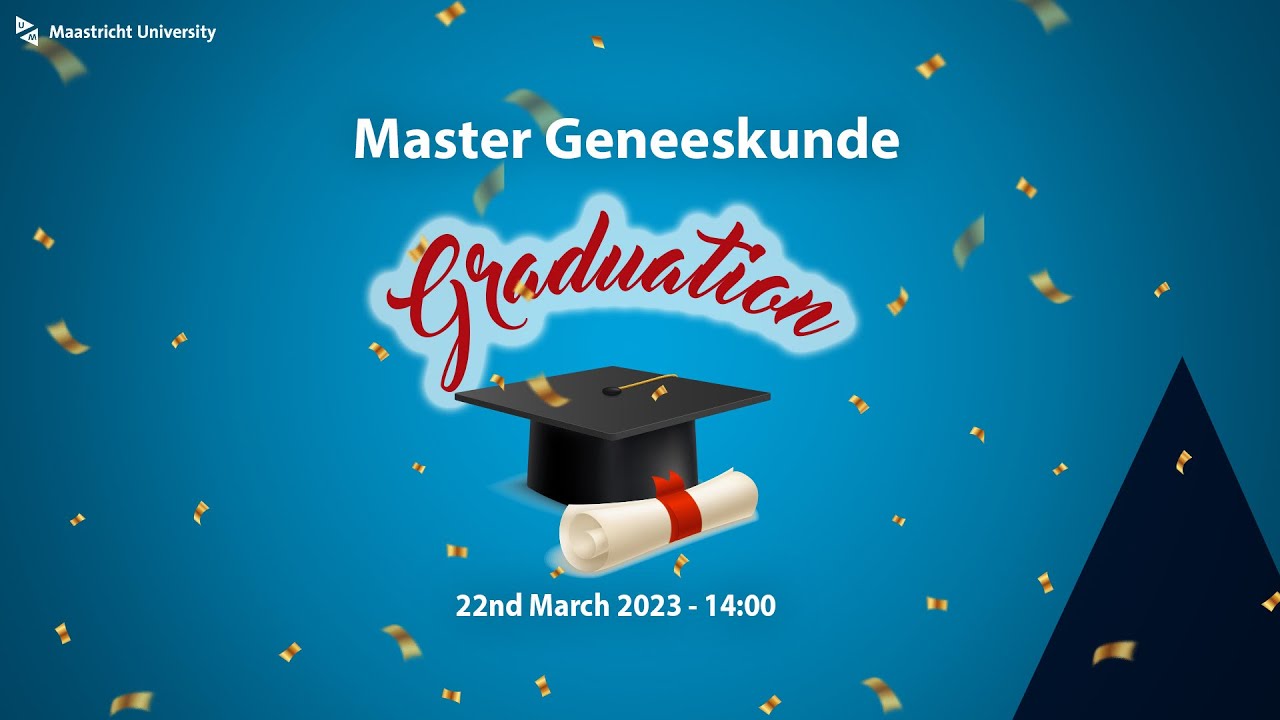 Diploma Uitreiking Master Geneeskunde Youtube
