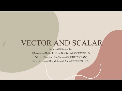 Dbm10013 Engineering Mathematics Presentation Math 2 Vector