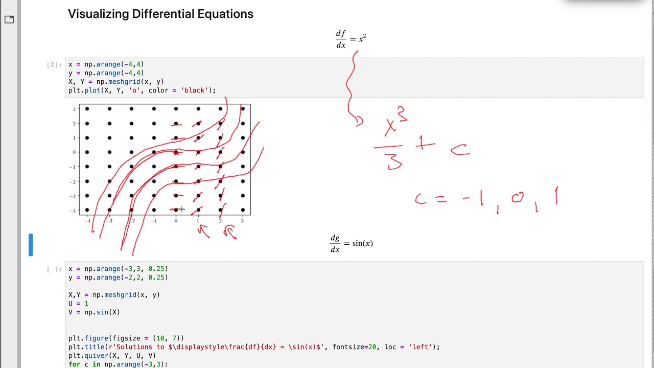 Calculus With Python Differential Equations Iii Youtube