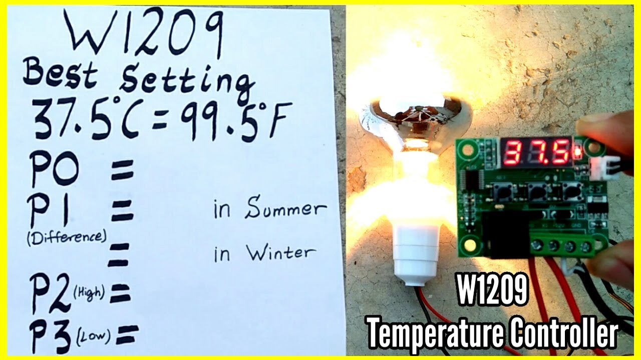 Temperature Controller Setup At Lucille Palomino Blog