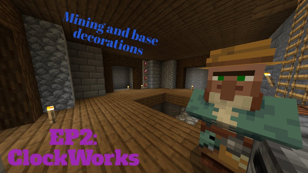 Ep2 Mining Decorating Youtube