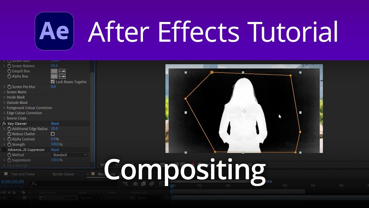 Compositing In Adobe After Effects Tutorial Youtube