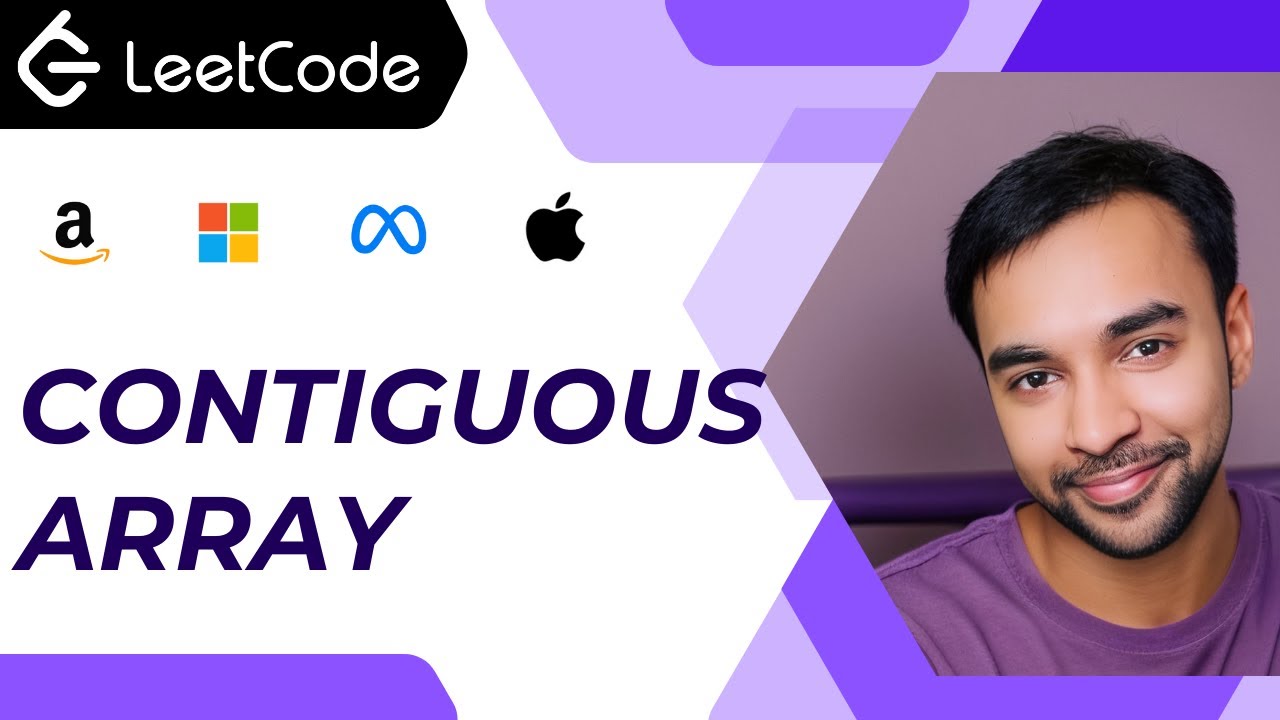 Contiguous Array Leetcode 525 Mathematical Approach With Diagrams