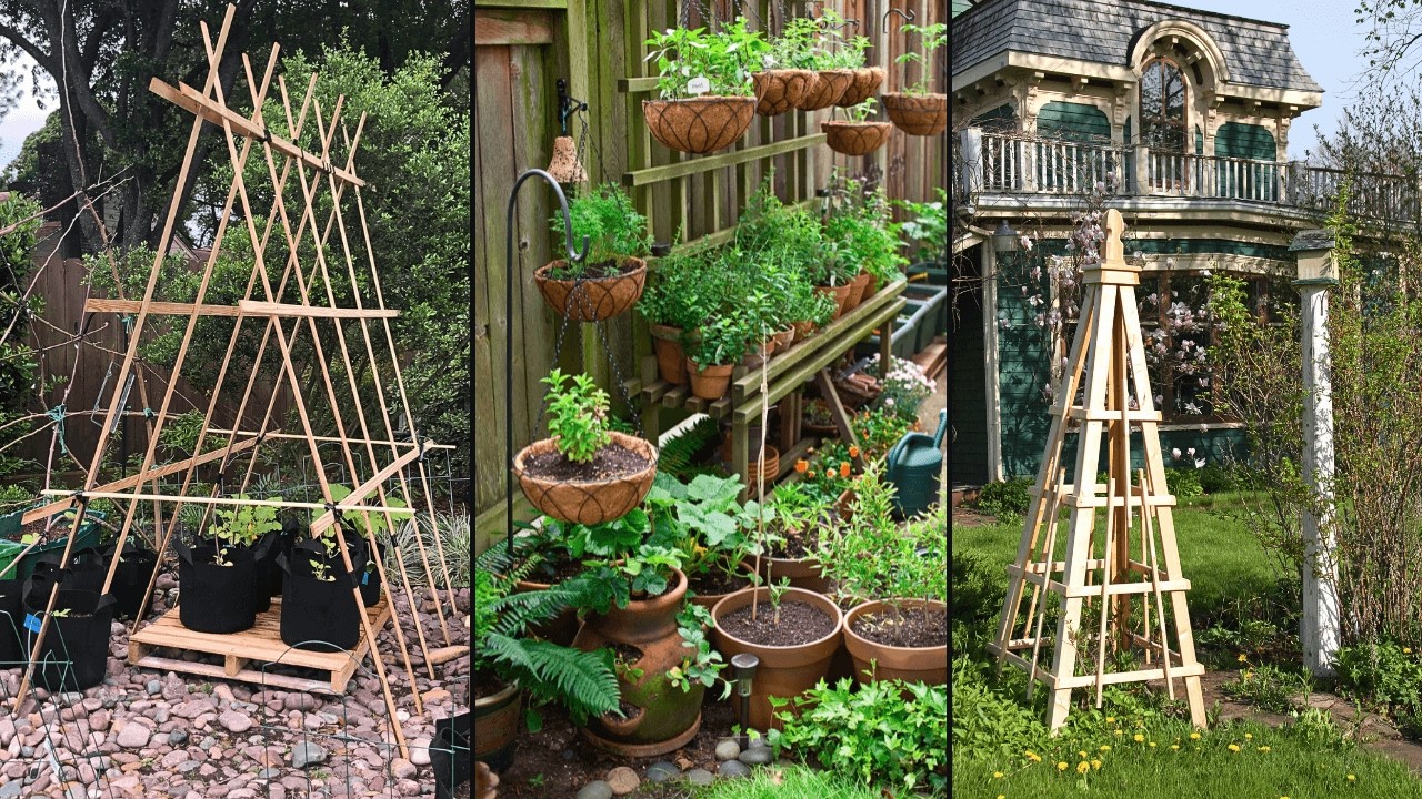 10 Vegetable Garden Trellis Ideas Youtube