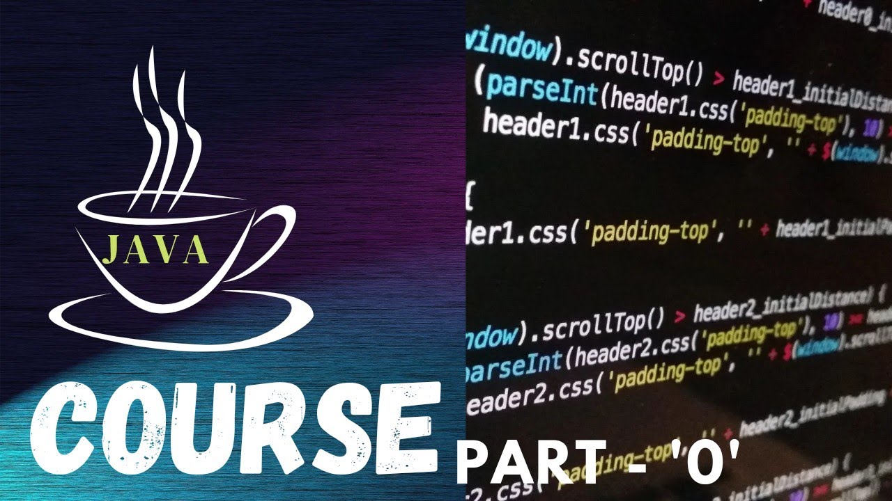 Java Tutorial Part 0 Youtube