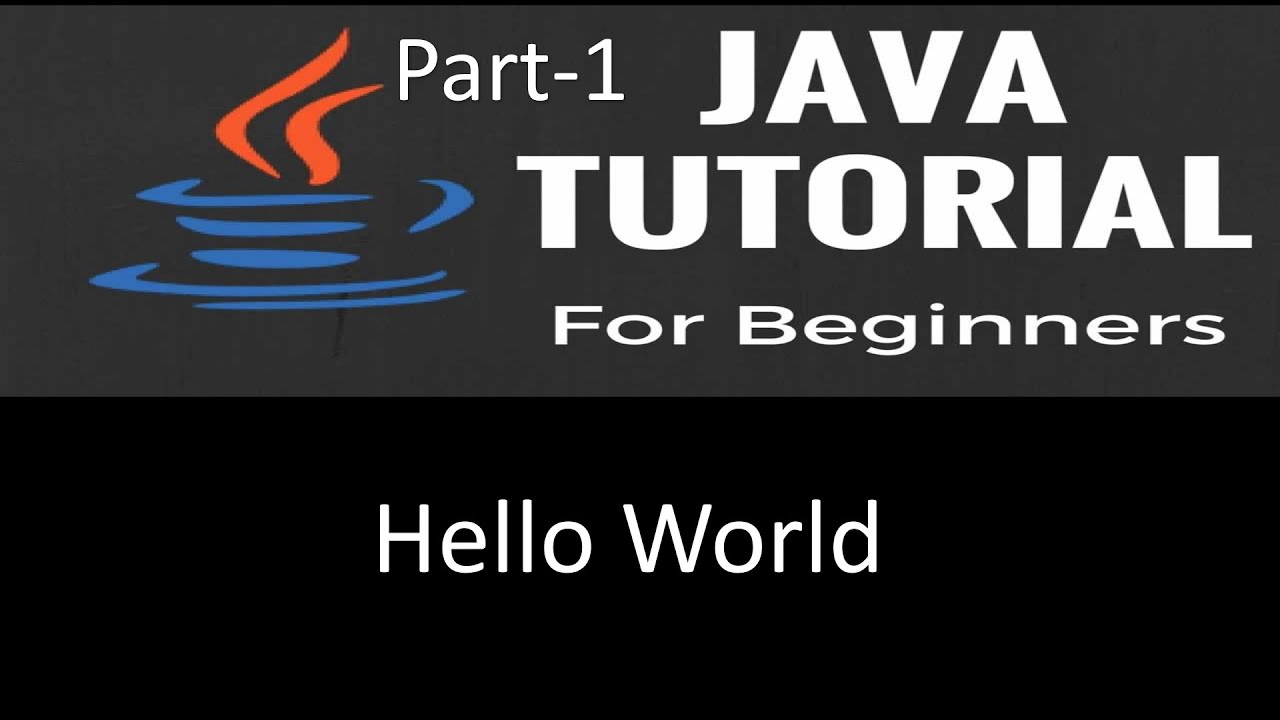 How To Write Hello World Program In Java Java Tutorial For Beginners