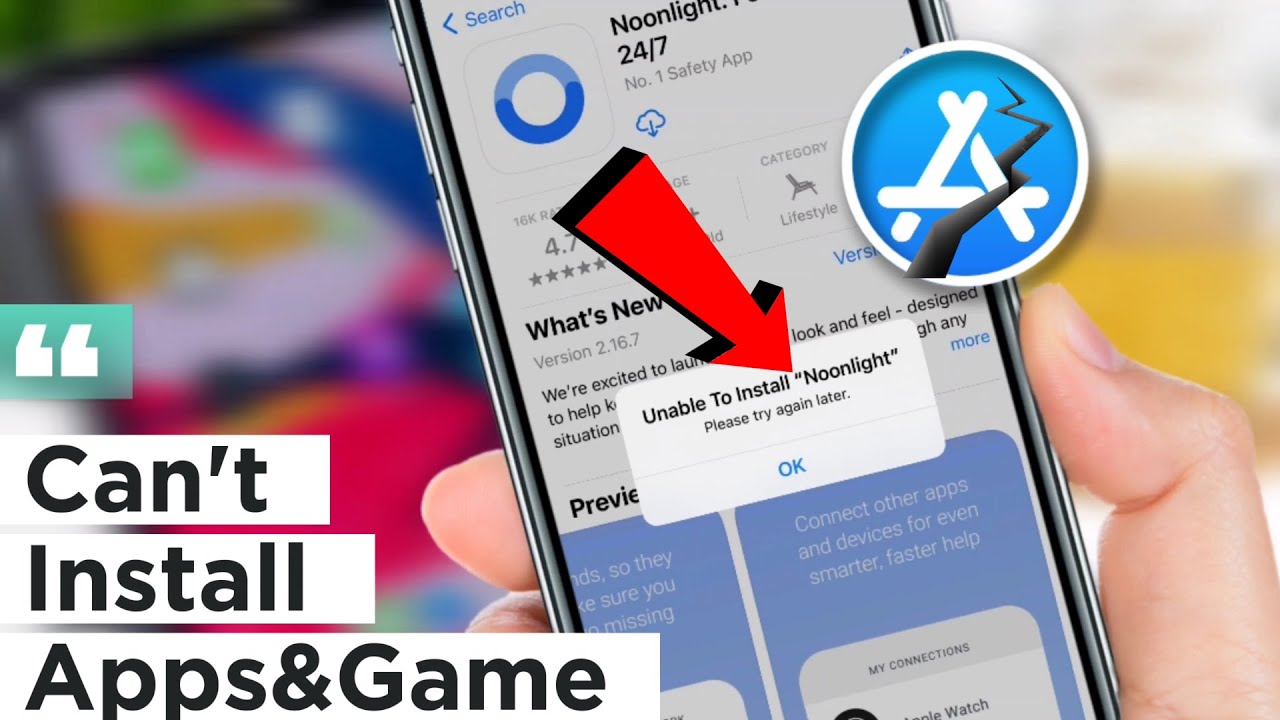 Fix Iphone Apps Not Downloading Unable To Install Games And Apps From