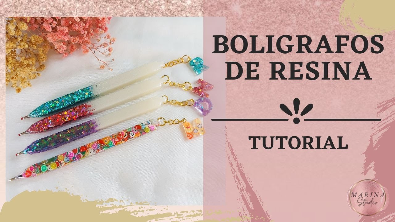 Como Hacer Boligrafos De Resina Epoxi Tutorial Paso A Paso Youtube