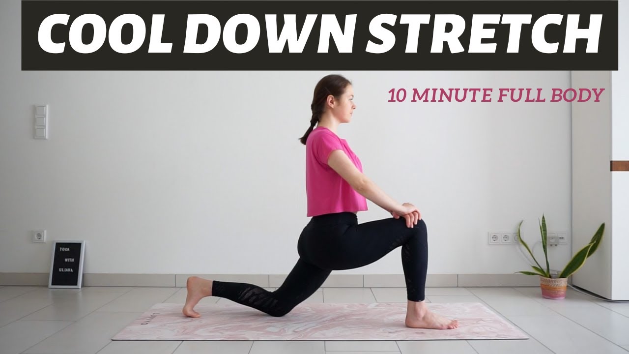 10 Min Post Workout Yoga Full Body Cool Down Stretch Yoga For