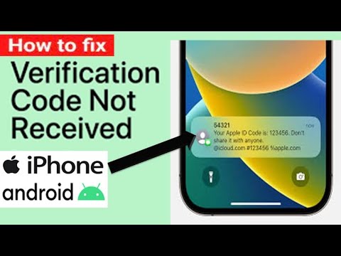 How To Fix Verification Code Not Received On Iphone Ipad Youtube