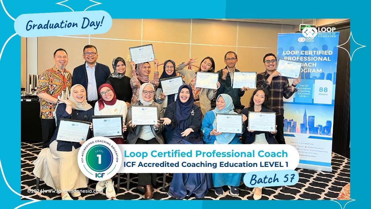 Graduation Sertifikasi Professional Coach Lcpcp Level 1 Batch 57