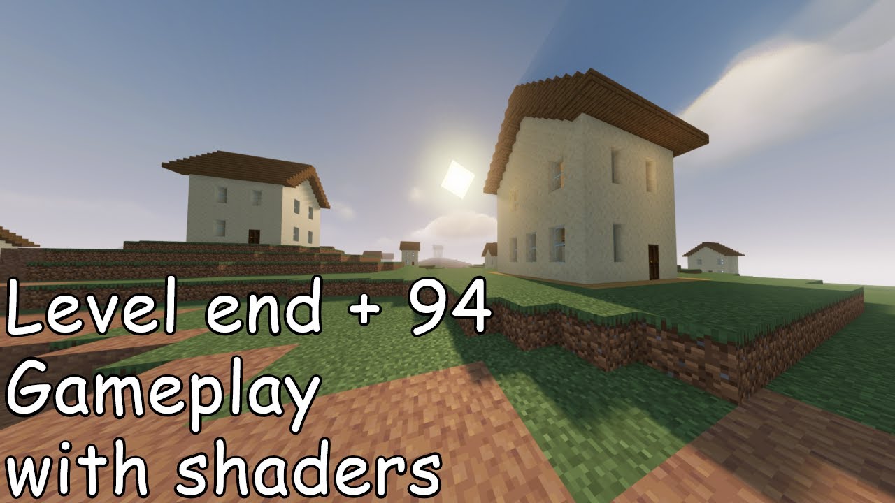 Minecraft Backrooms Gameplay With Shaders Level End 94 Youtube
