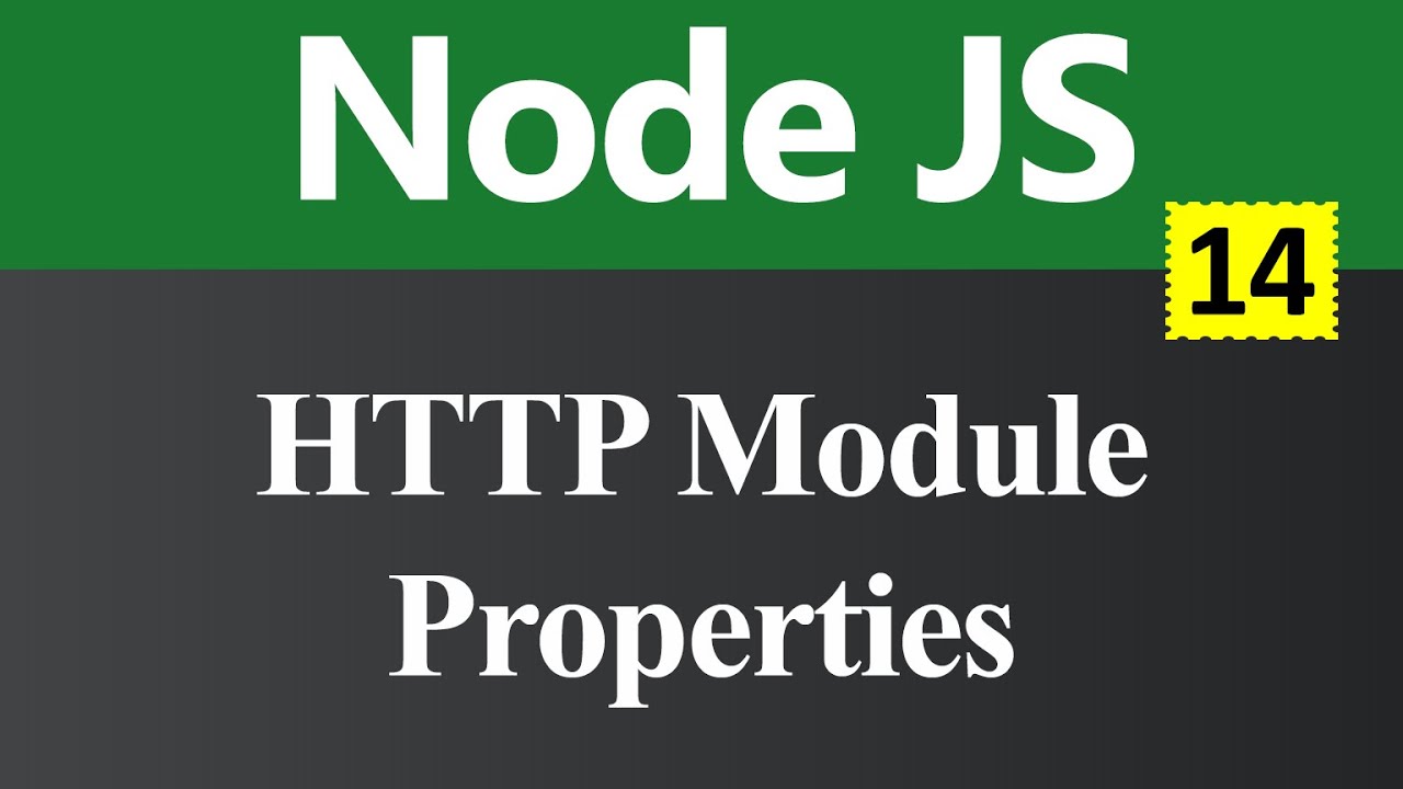 Http Module Properties In Node Js Hindi Youtube