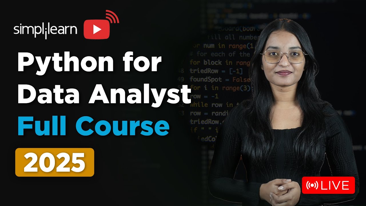 Python For Data Analytics Full Course 2025 Python Data Analytics For