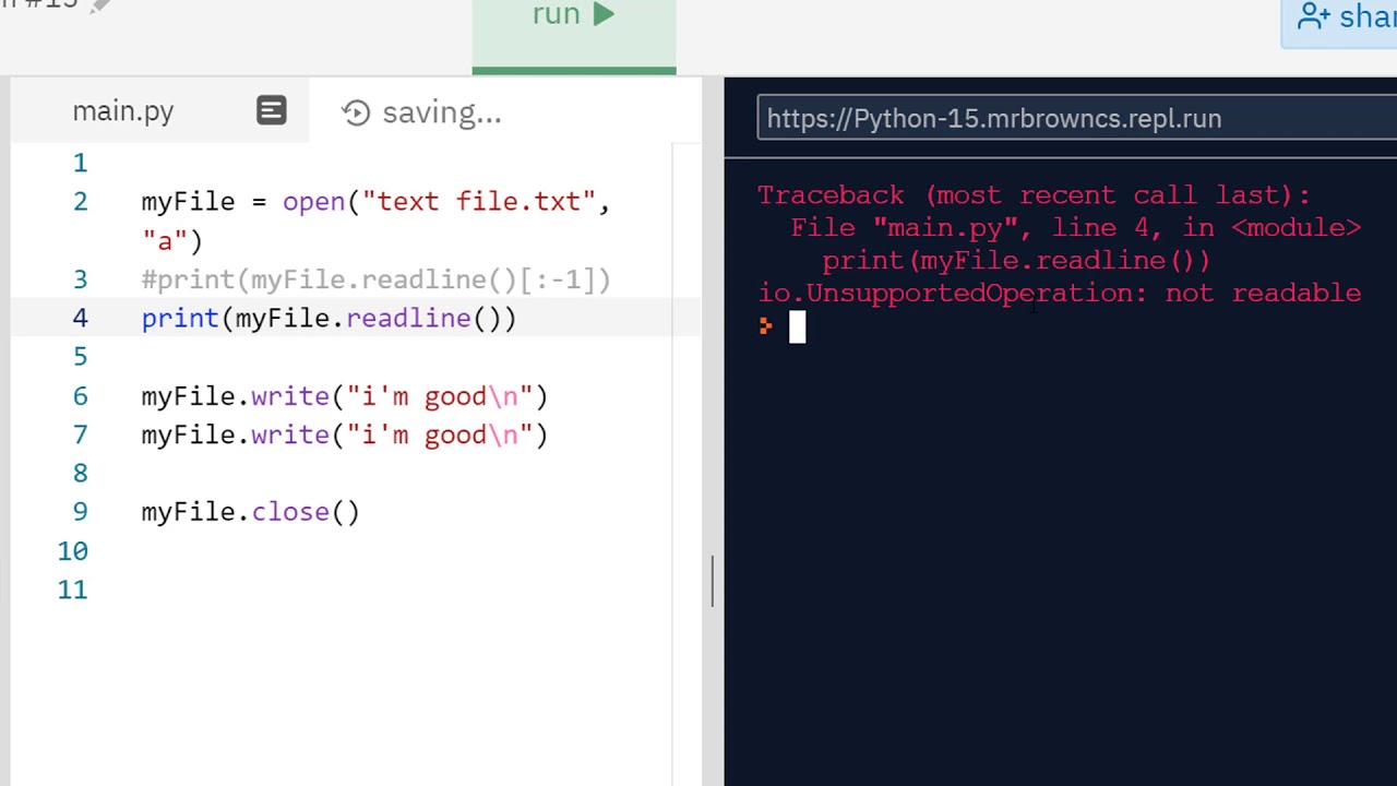 The Significance Of Io Unsupportedoperation Understanding Python S Io