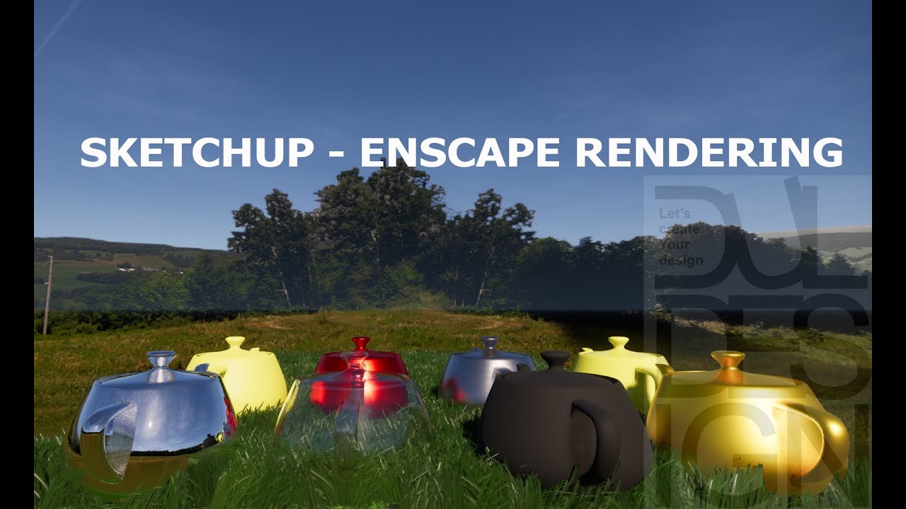 Sketchup Enscape3d Render 2 Youtube
