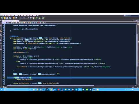 Java Programming Tutorial 32 Vigenère Cipher Pt 5 Youtube