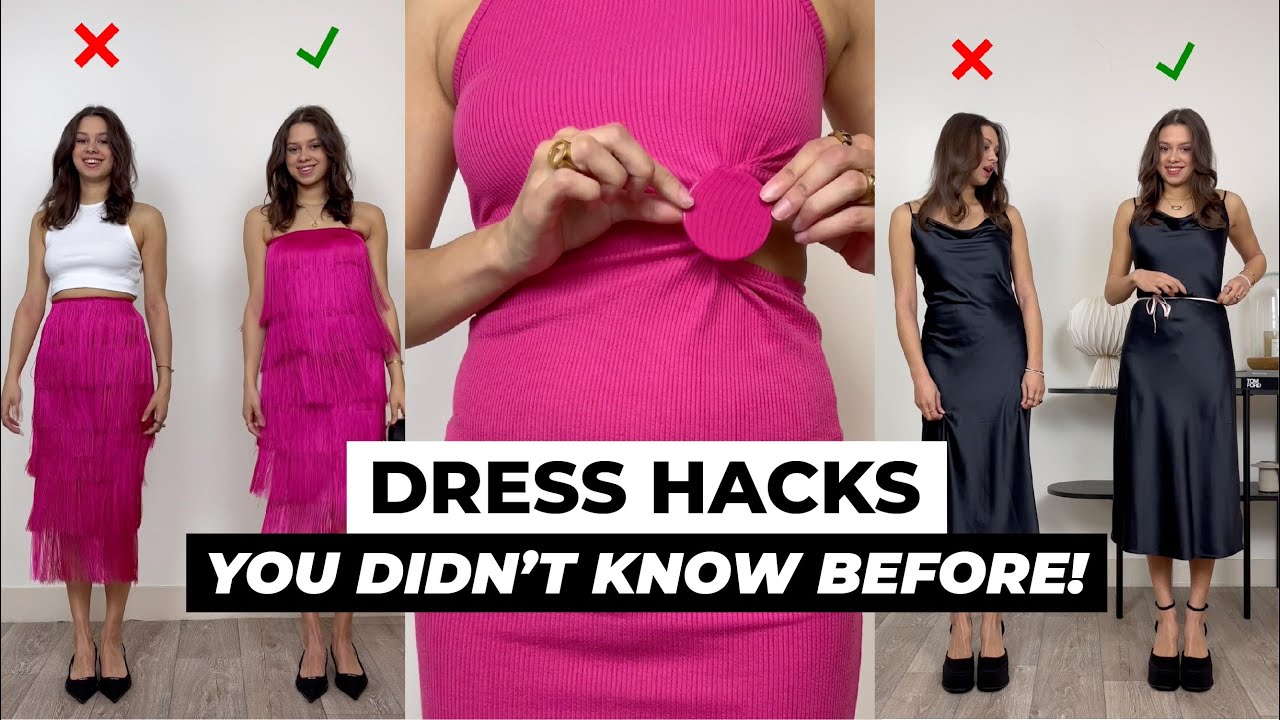 5 Brilliant Dress Hacks You Didn T Know Before Compilation Youtube