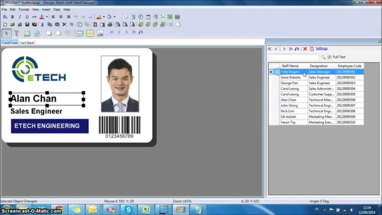 Photo Id Card Design Software Free Infoupdate Org
